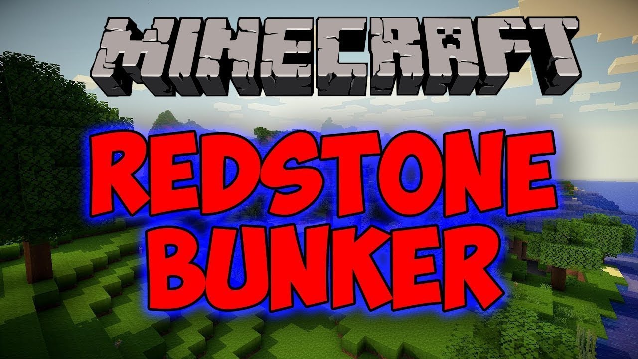 How To Make A SECRET Redstone Bunker In UNDER 10 MINUTES (Redstone ...