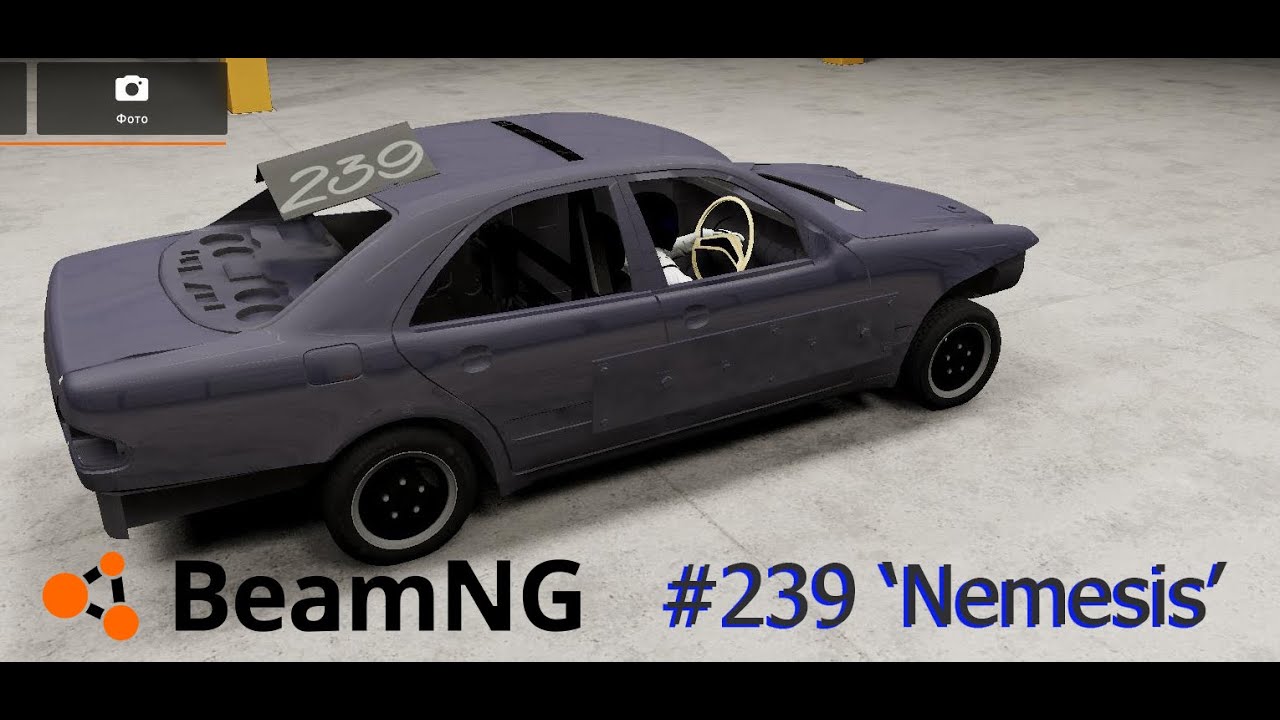 Banger Racing #239 Steve 'Nemesis' Carter Swaffham Raceway | Beamng ...