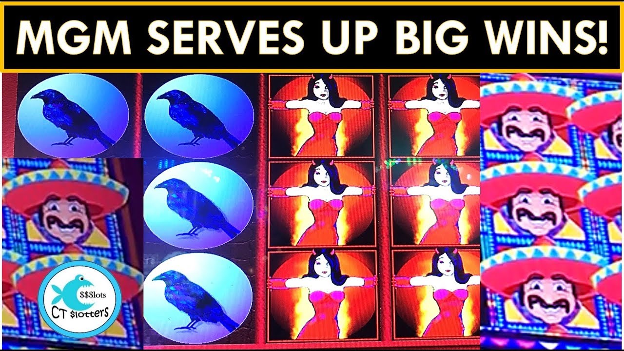 MGM SERVING UP BIG WINS! CHILIS, BUNNIES AND RAVENS! More Chilli Slot ...