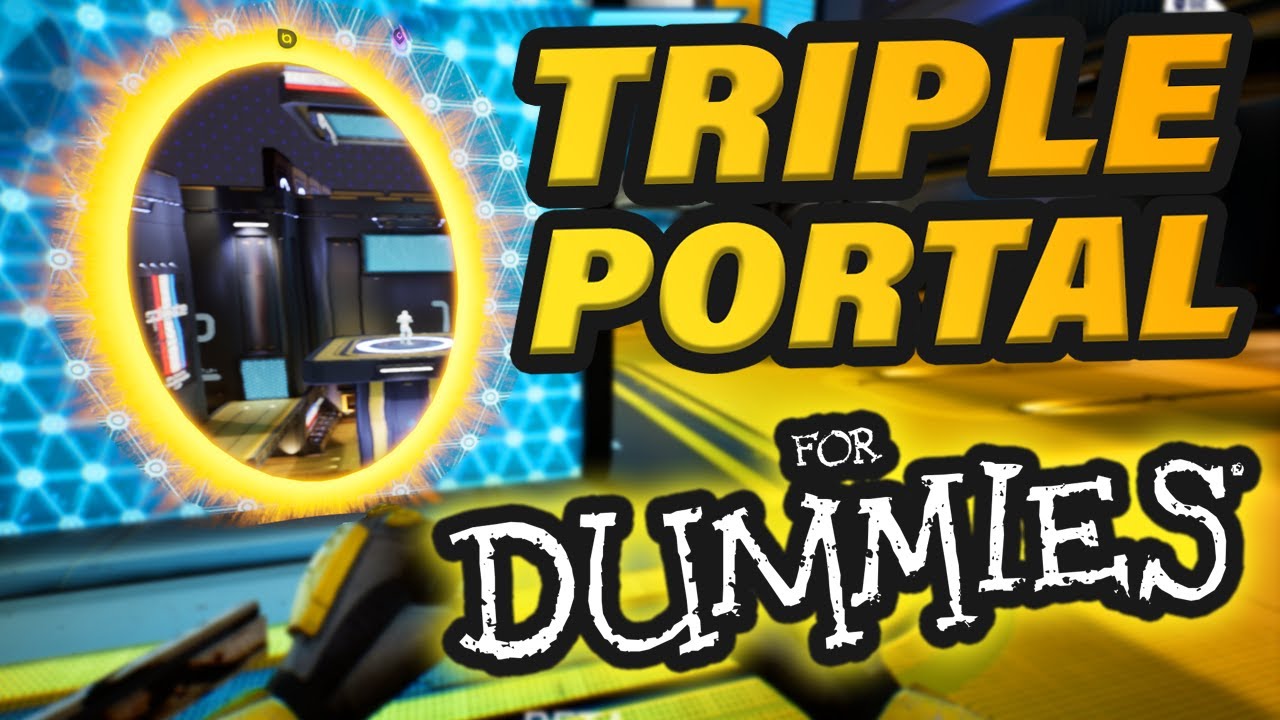 How To Triple Portal In Splitgate - YouTube