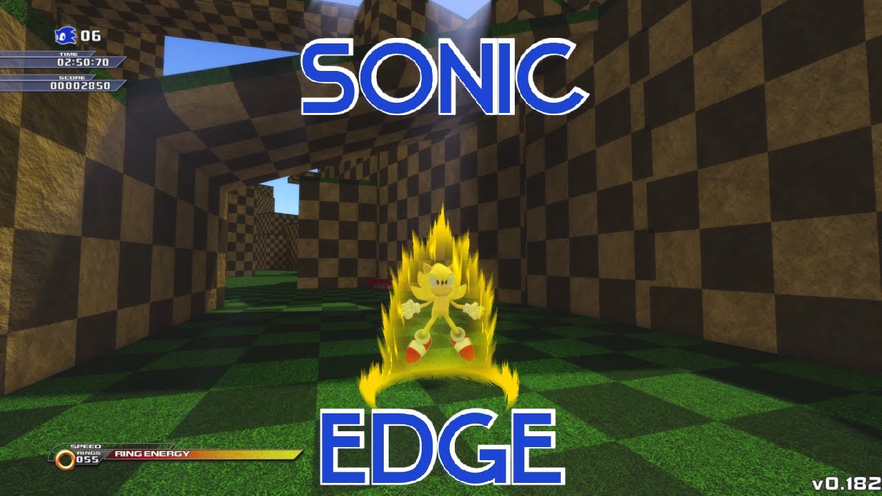 A new game - Sonic Edge (Roblox) - YouTube