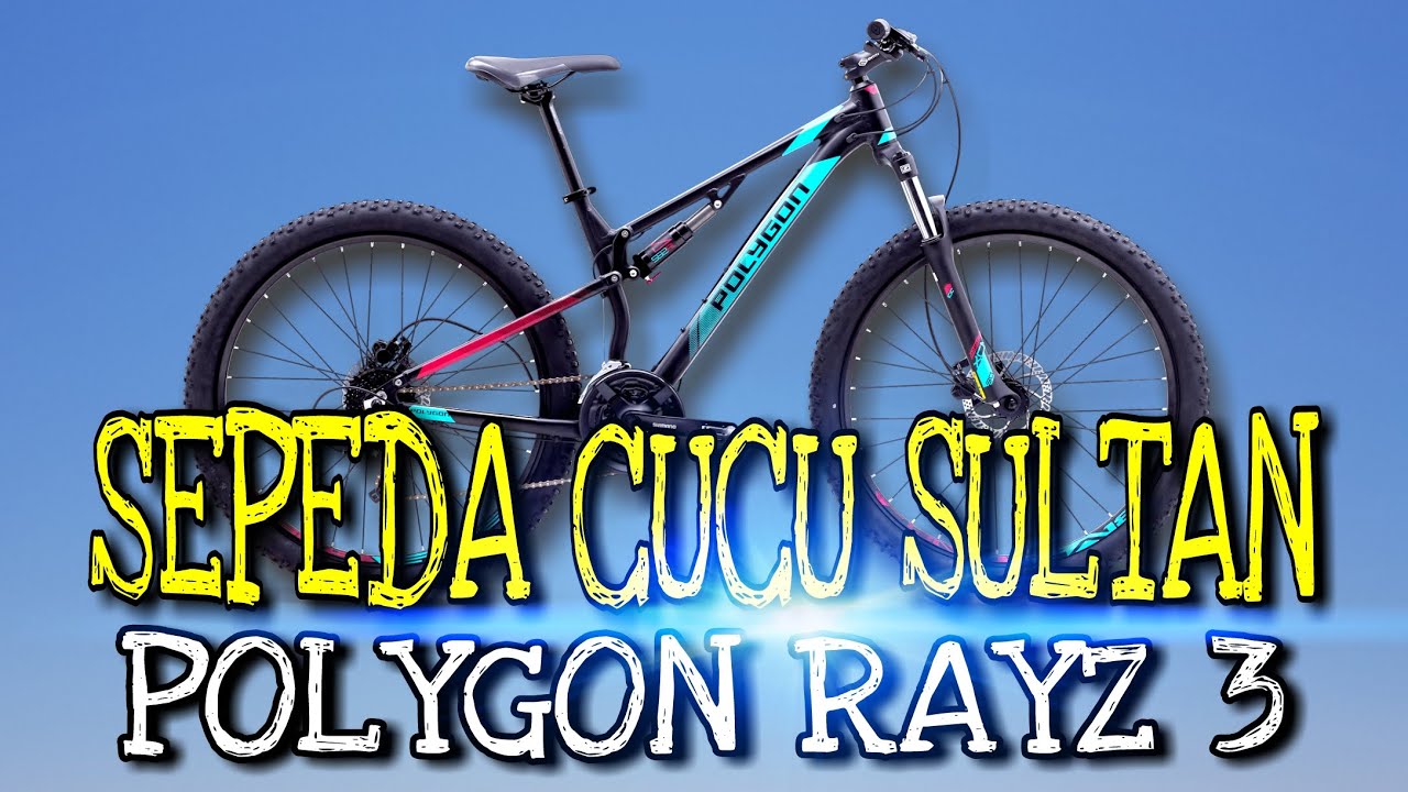 Polygon Rayz 3 Spesifikasi 2020,Cocok Untuk Trek Enduro - YouTube