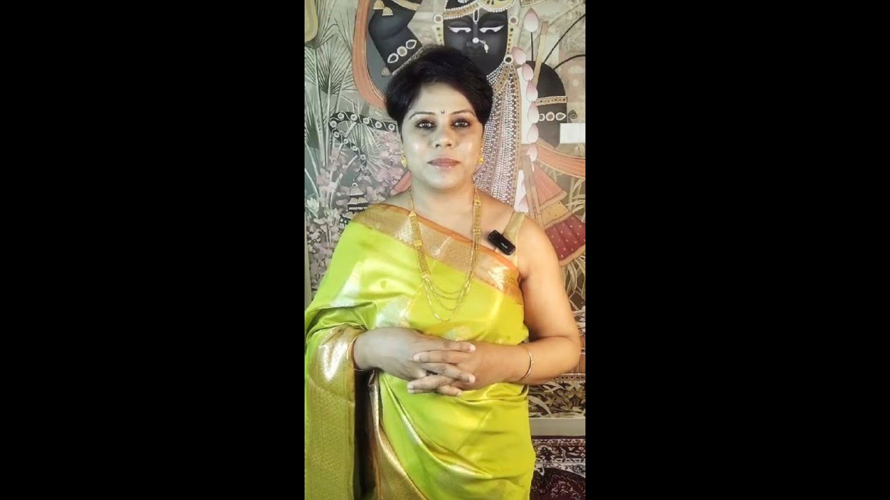 Vastram by Vrushali - Art silk tissue saree for wedding season. - YouTube