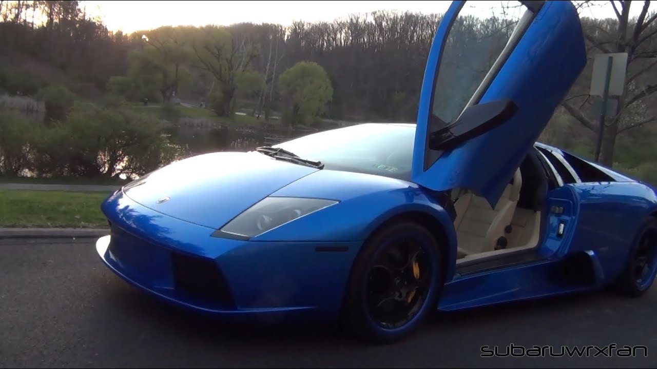 Monterey Blue Lamborghini Murcielago - YouTube