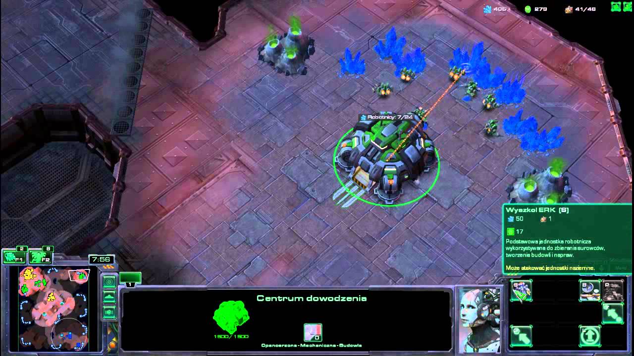 StarCraft II gra na multiplay-Terranie #1 - YouTube