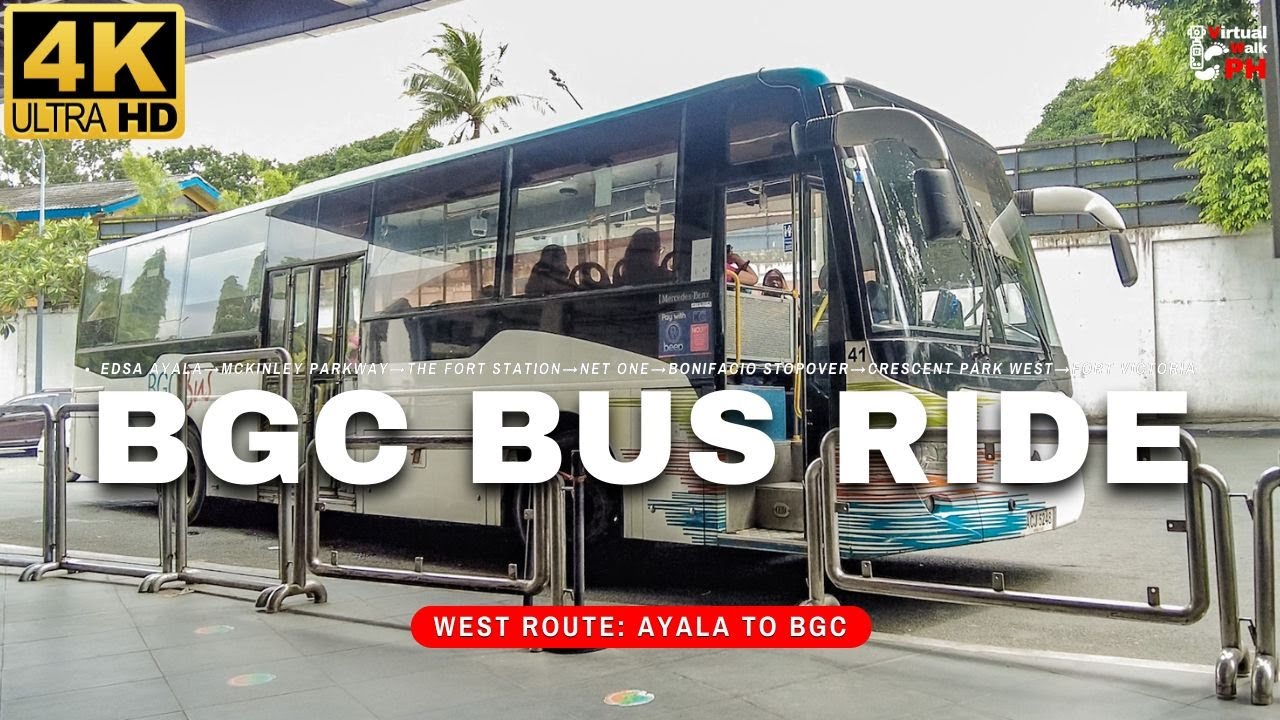 [4K] PROBLEM with BGC BUS | West Route Driver Decides to Park Early - YouTube