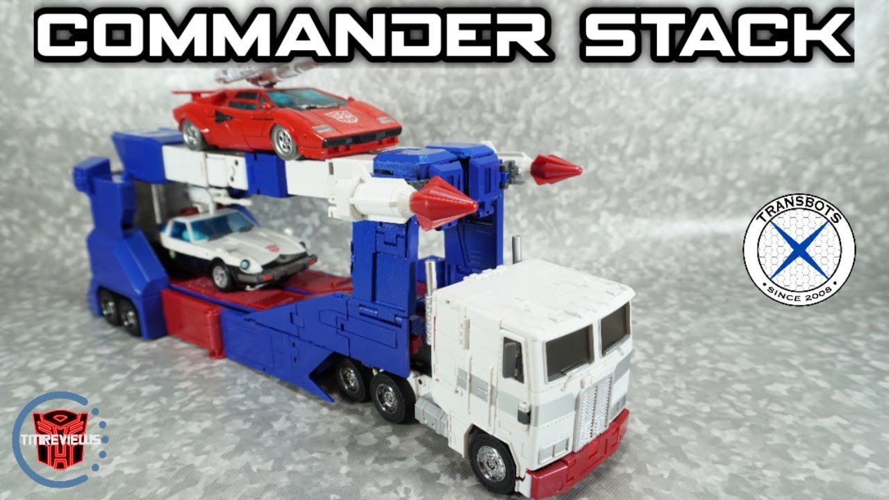 X-Transbots MX-22 Commander Stack (AKA Ultra Magnus) - YouTube