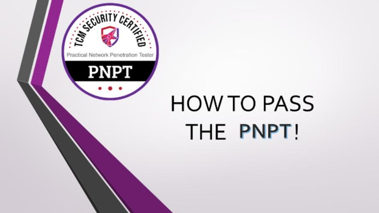 PNPT Exam: All you need to know! - YouTube