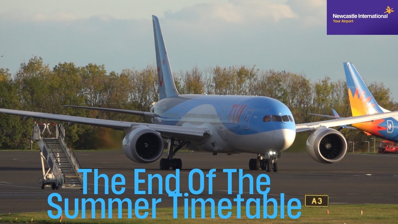 TUI | End Of The Summer Season | Last Dreamliner Flight To Tenerife ...