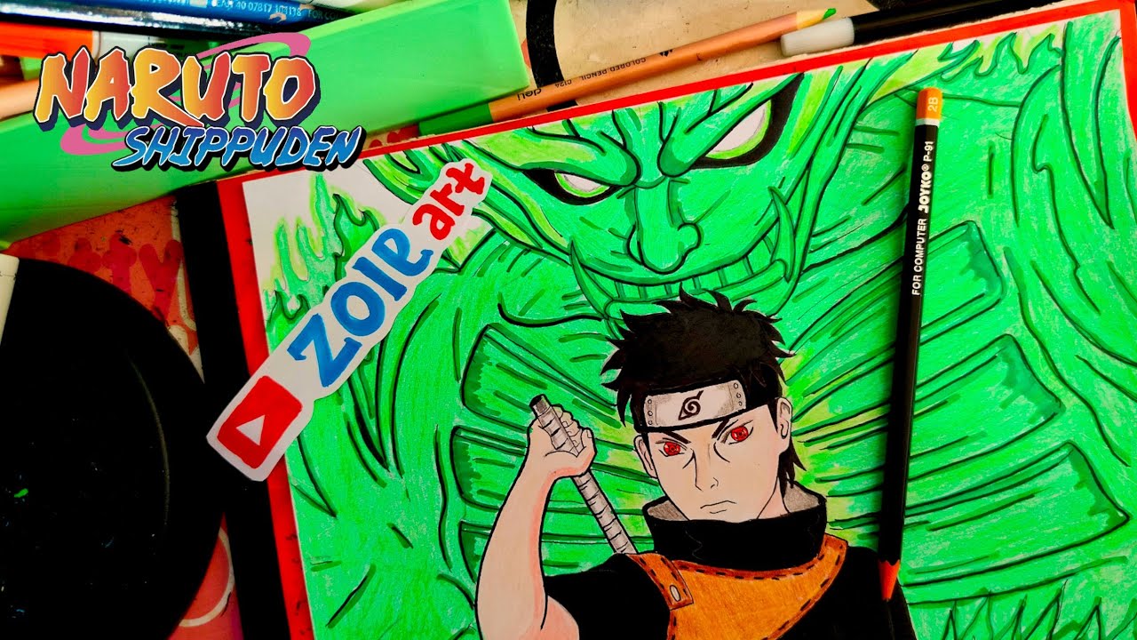 Drawing Uchiha Shisui with susanoo | Speed Drawing - Naruto Shippuden🔥 ...