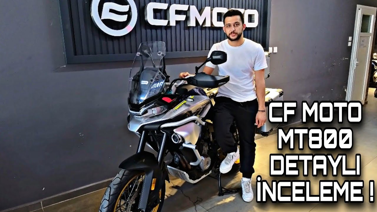 CF MOTO MT800 DETAYLI İNCELEME !! FULL AKSESUAR !! ALINIR MI ? motovlog ...