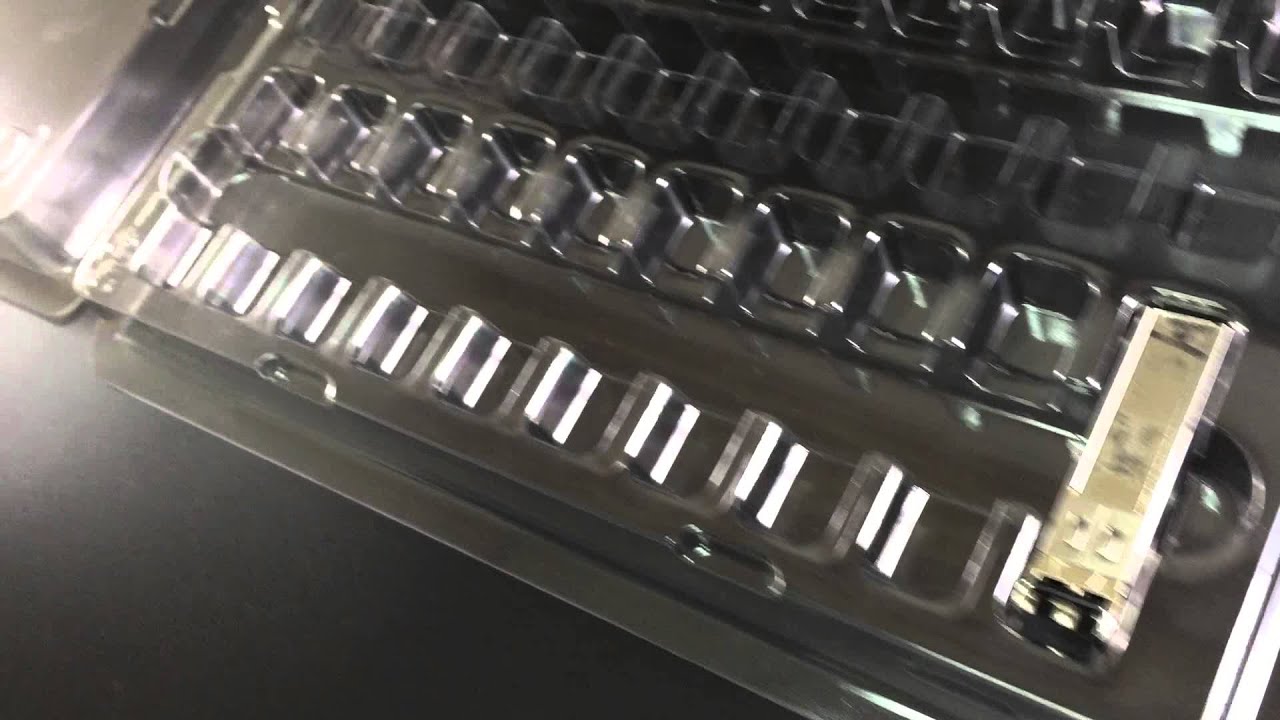 MPK SFP packaging clamshell plastic box transceiver container tray ...