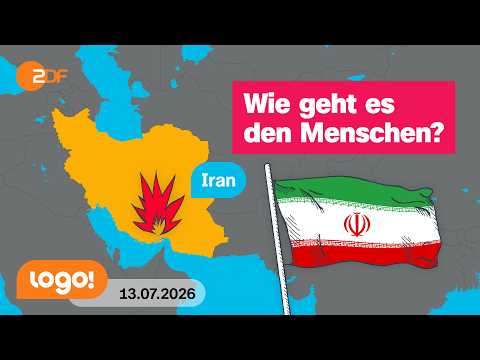 Neue Angriffe zwischen USA und Iran: So ist die Lage | logo!-Nachrichten vom 13.07.26