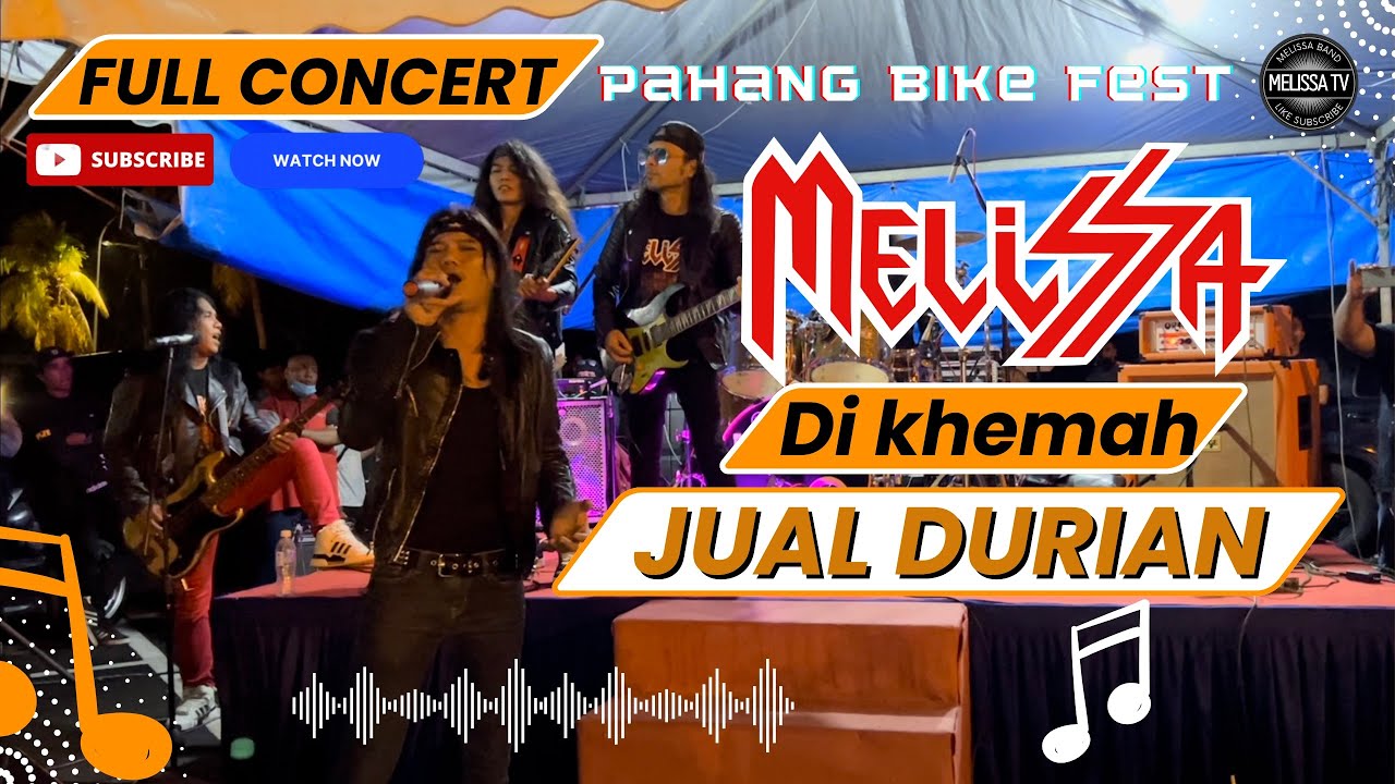 Full Concert sulung MELISSA di "Pentas Cap AYAM" sempena Pahang Bike ...