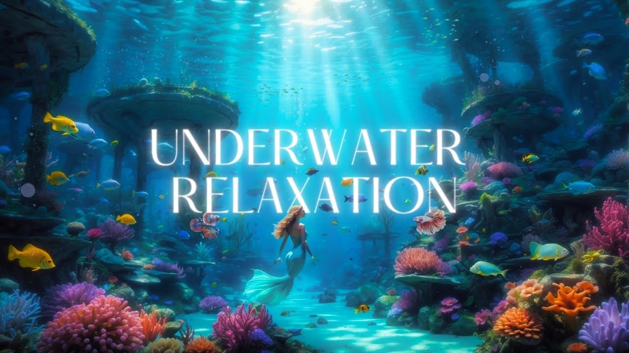 Underwater Relaxation | Soothing Nature Sounds | Soft and Calming Music ...