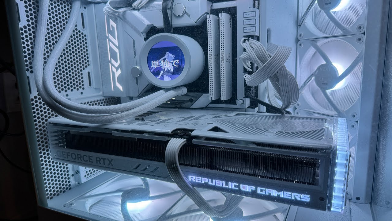 Building my PC build w/Asus ROG - YouTube