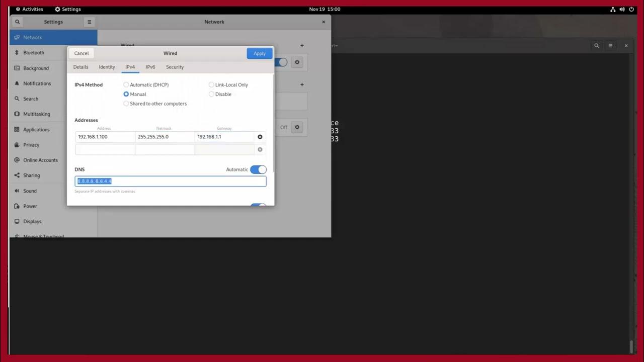 How To Configure / Set Static IP in Oracle Linux Server 9 - YouTube
