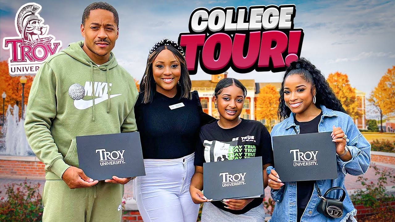 College Tour With Jashae’…. Will She Choose Troy University? 🤔💭 - YouTube