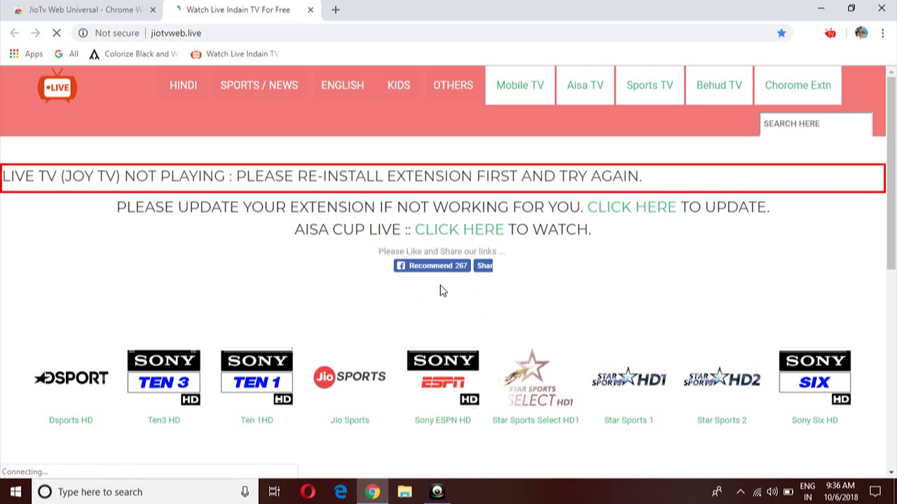 HOW TO ONLINE FREE TV ON PC - YouTube