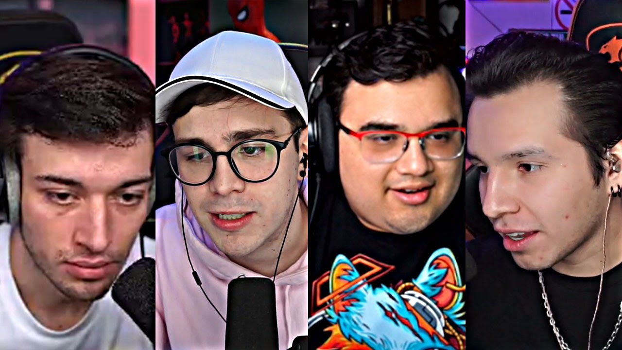 ESOS 4 se PELEAN en Ultimate Chicken Horse - YouTube