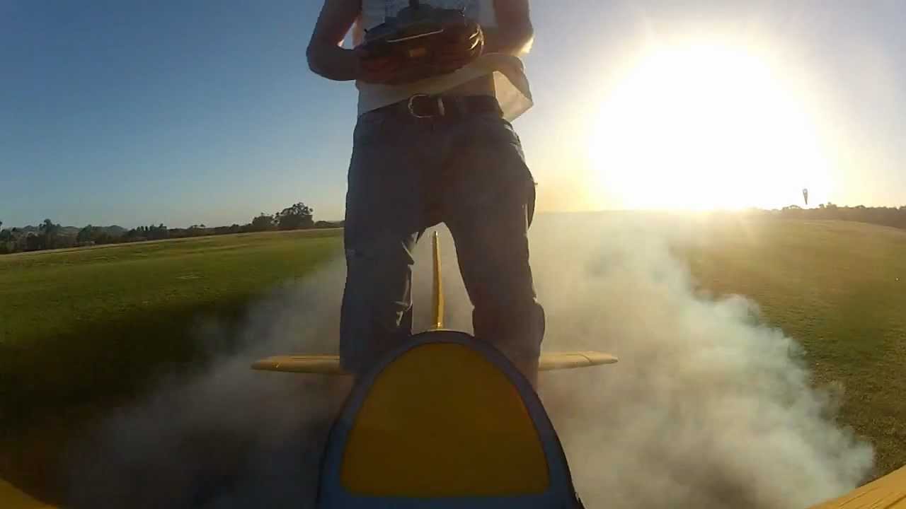 Cap 580 1/3 scale RC, Onboard HD HERO 2 Camera. - YouTube