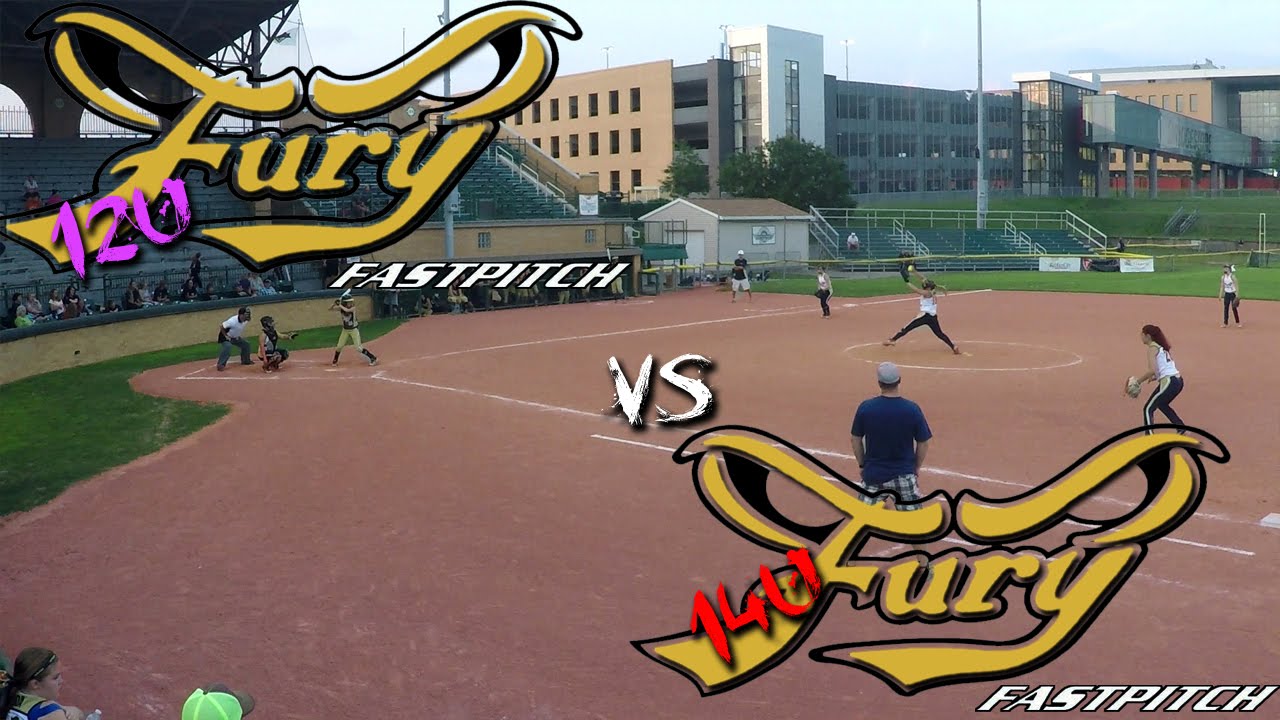 12u Fury Fastpitch Vegas vs 14u Fury Fastpitch Vegas 2 camera angle ...
