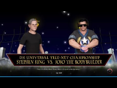 ICONS OF F4L 10-4-23: MMC 20th: DM universal championship: Stephen King ...