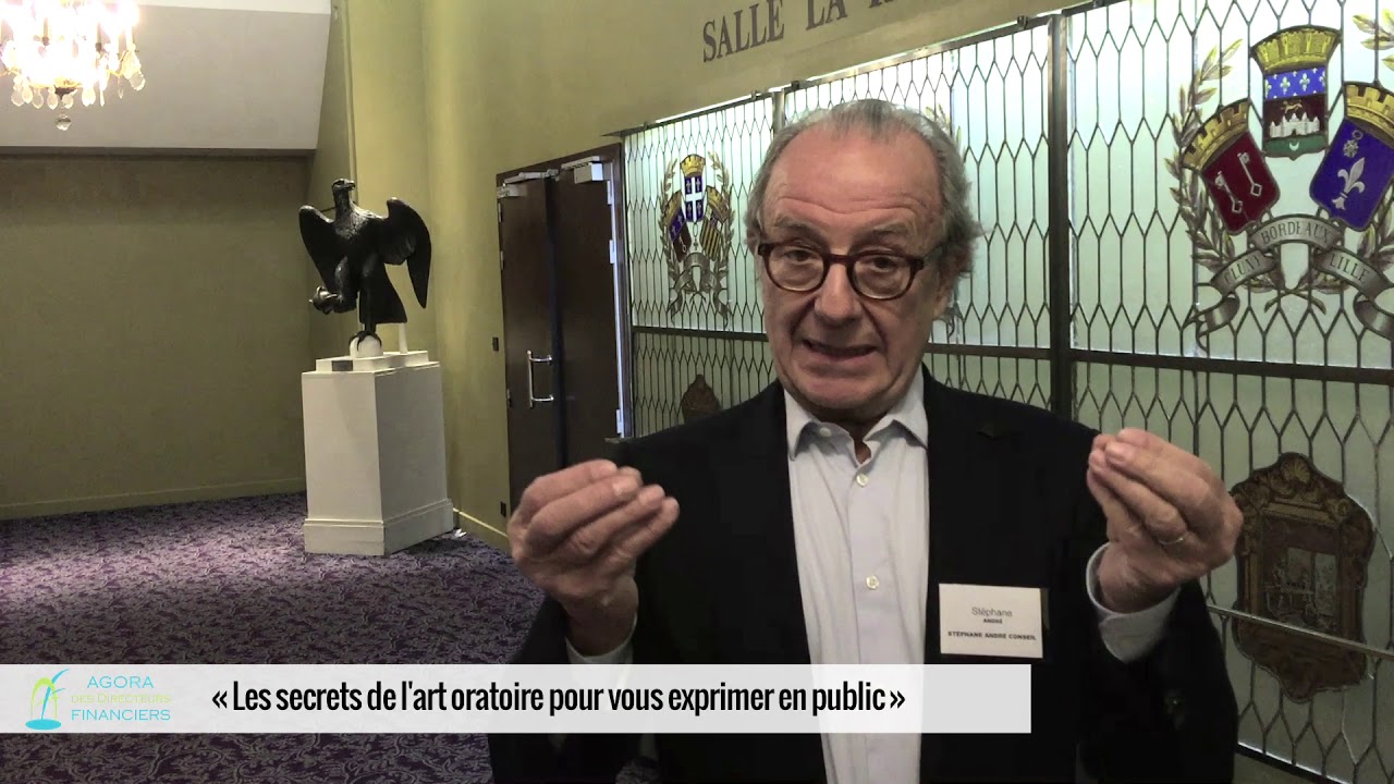 Stéphane André : « Les secrets de l'art oratoire pour vous exprimer en ...