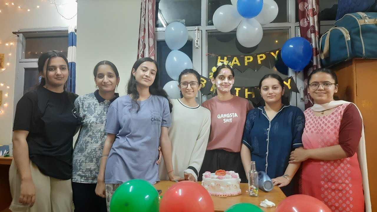 Happy birthday Anchal😂🤍||Natti|| Humne Banaya card😂🤍|| - YouTube