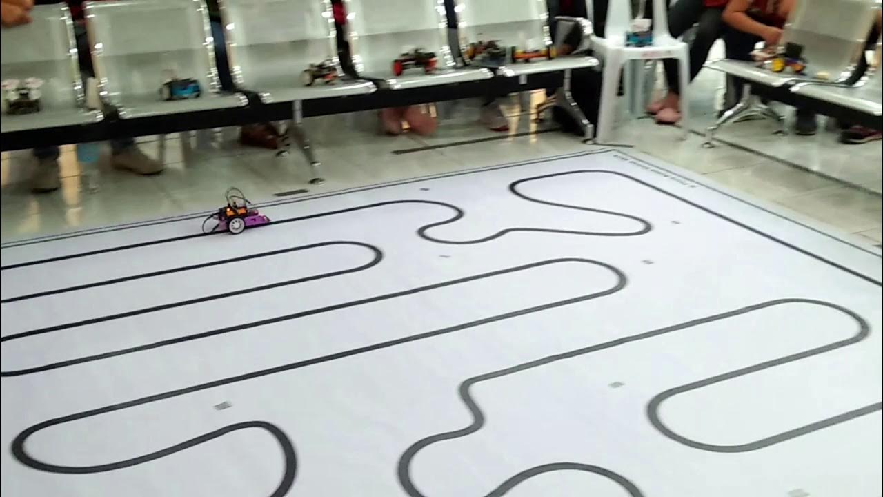 Line Trace Robot Competition - YouTube