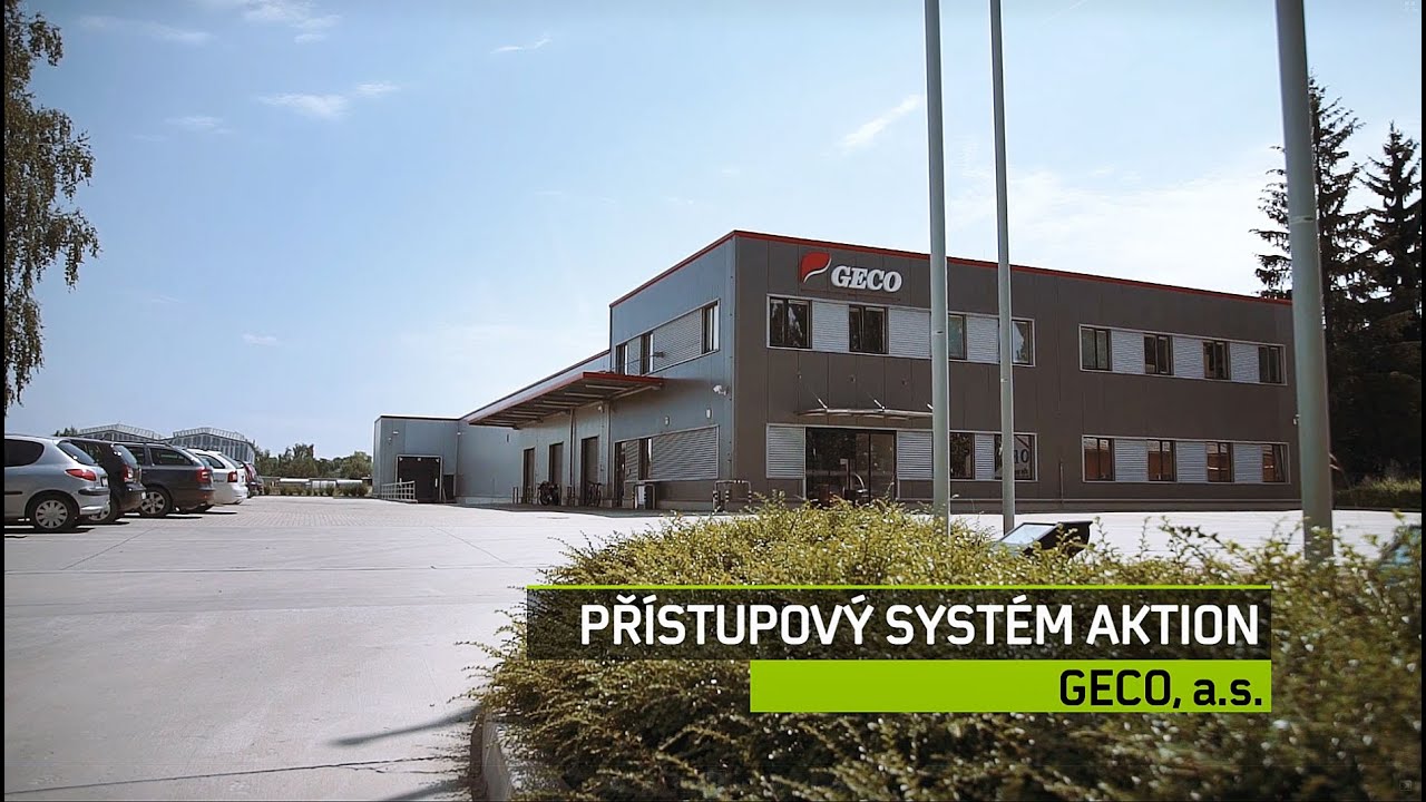 Přístupový systém Aktion používá firma GECO, a.s. - YouTube
