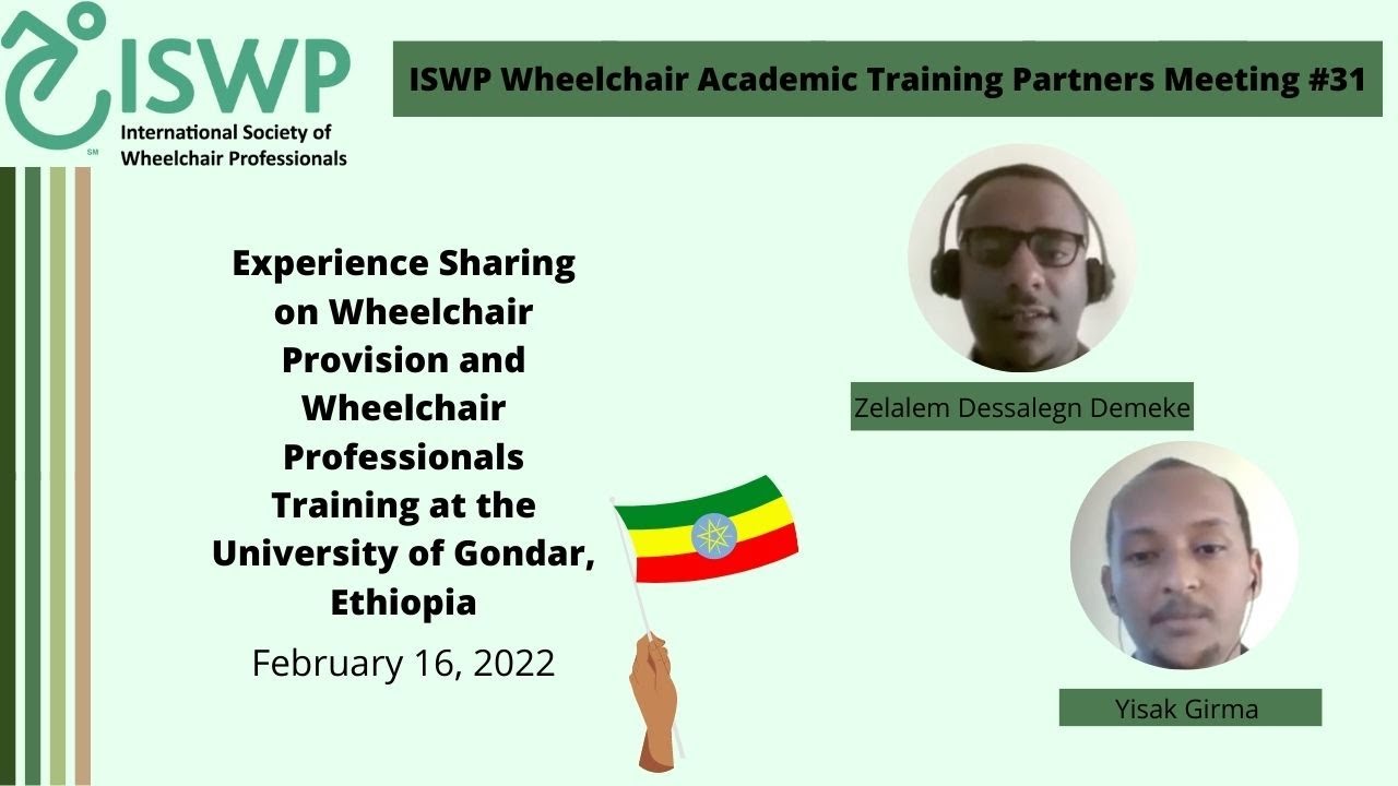 ISWP Wheelchair Academic Training Partners Meeting #31 - YouTube