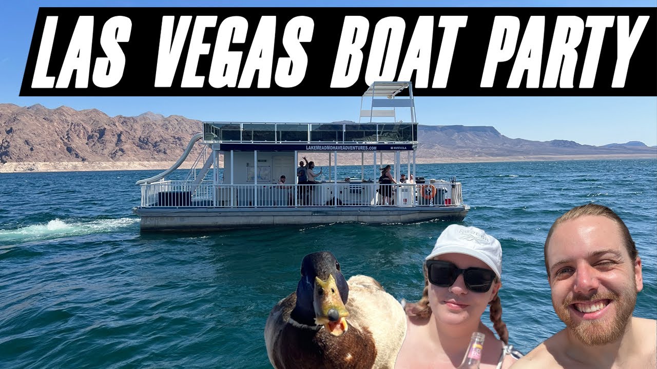 Boat Party On An Empty Lake Mead! Las Vegas Vlog - April 2022 - YouTube