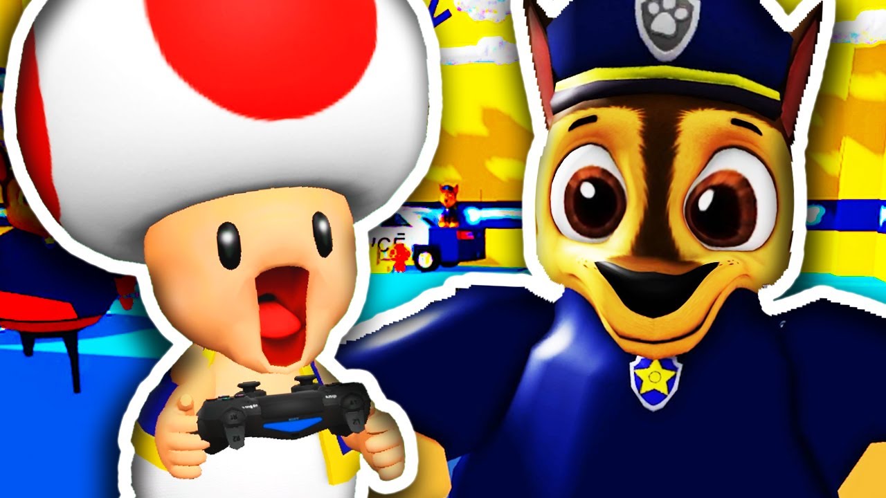 🐶🐾 ESCAPE EVIL PAW PATROL PRISON | Toad Plays Roblox PAW PATROL BARRY'S ...