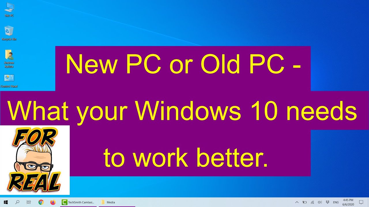 How to make Windows 10 work better. - YouTube