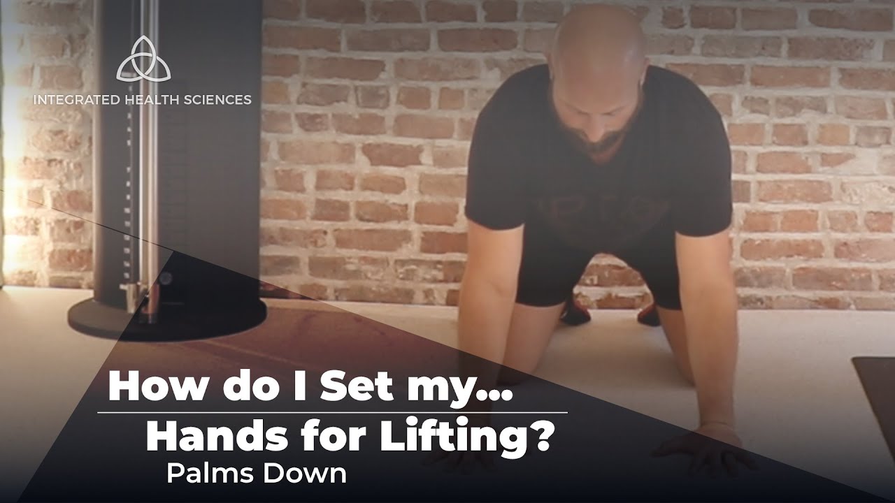 How do I Set my Hands (Palm Down) for Lifting? - YouTube