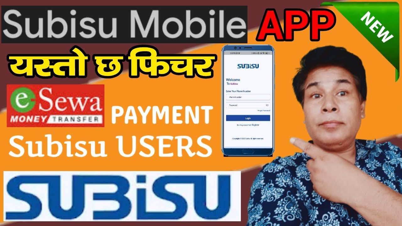 Subisu Mobile App | Payment with eSewa | eSewa Earning App in Nepal ...