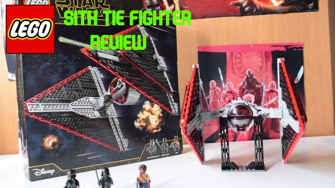 LEGO Star Wars 75272 Sith TIE Fighter Review - YouTube