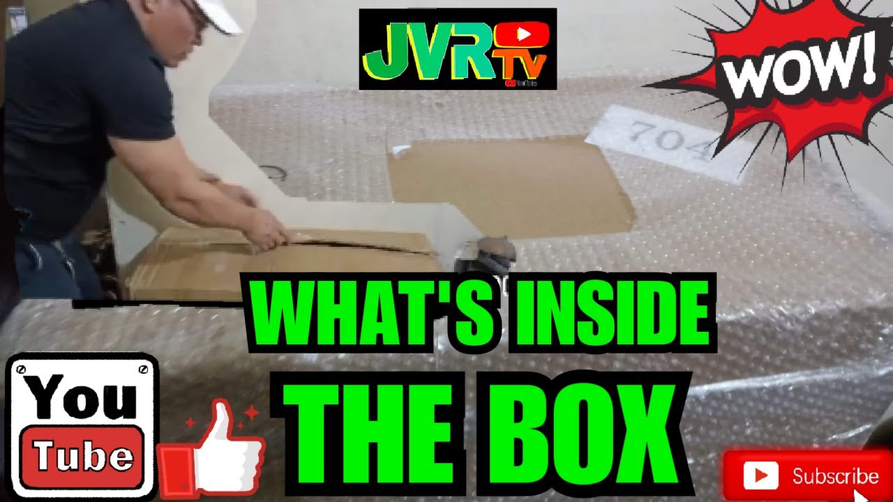WHAT'S IN THE BOX? [JVR Tv] - YouTube