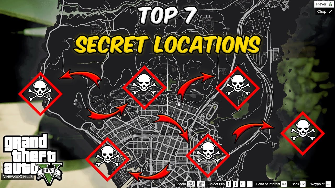 TOP 7 Secret Hidden Locations & Places 😱 in GTA 5 Rockstar Doesn’t Want ...