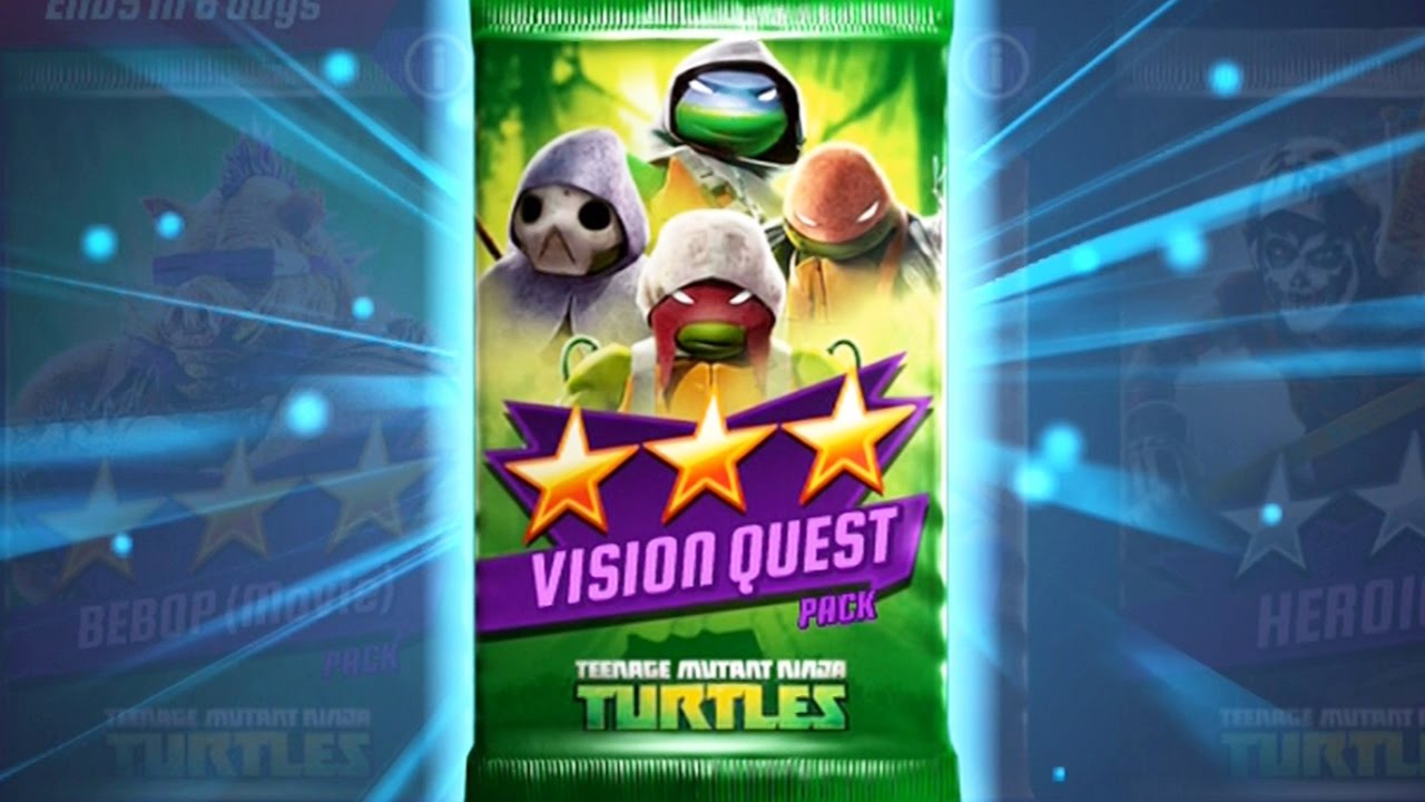Teenage Mutant Ninja Turtles: Legends - VISION QUEST PACK - YouTube