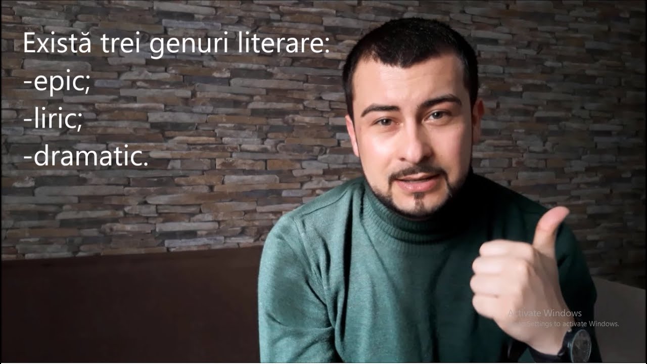Genurile și speciile literare - Profu' - YouTube