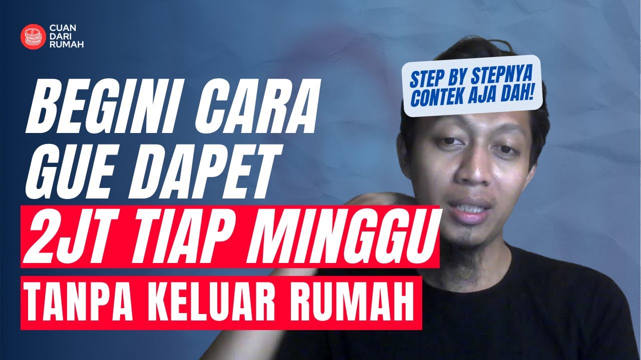 BEGINI CARA GUE DAPET 2JT DALAM 5 HARI - YouTube