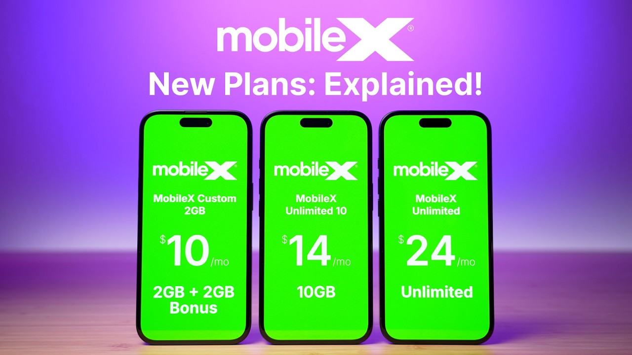 MobileX New Plans Explained! Unlimited Priority Data for Under $25 ...