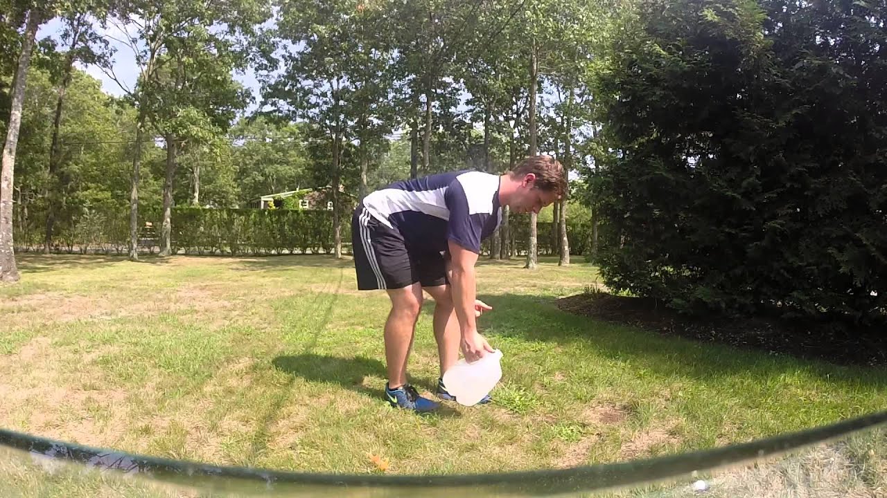 Quick workout with milk jug - YouTube