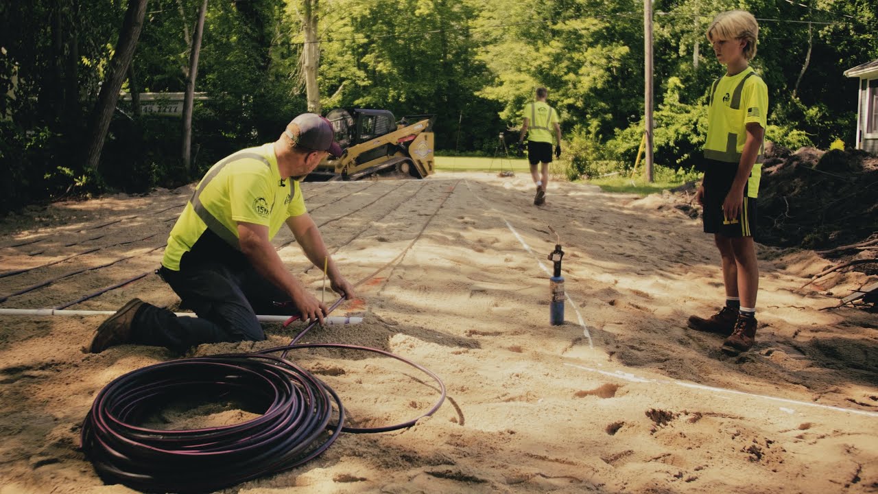 SludgeHammer® septic system solves high water table problem! - YouTube