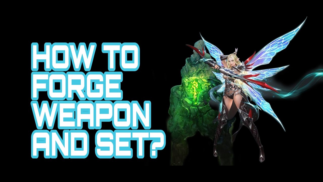 TUT#05: HOW TO FORGE WEAPON AND SET IN MU OVERLORD? - YouTube