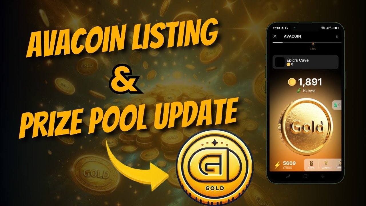 Avacoin Listing & Prize Pool Update #avacoin - YouTube