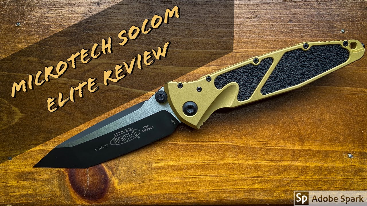 Microtech socom elite overview/review - YouTube