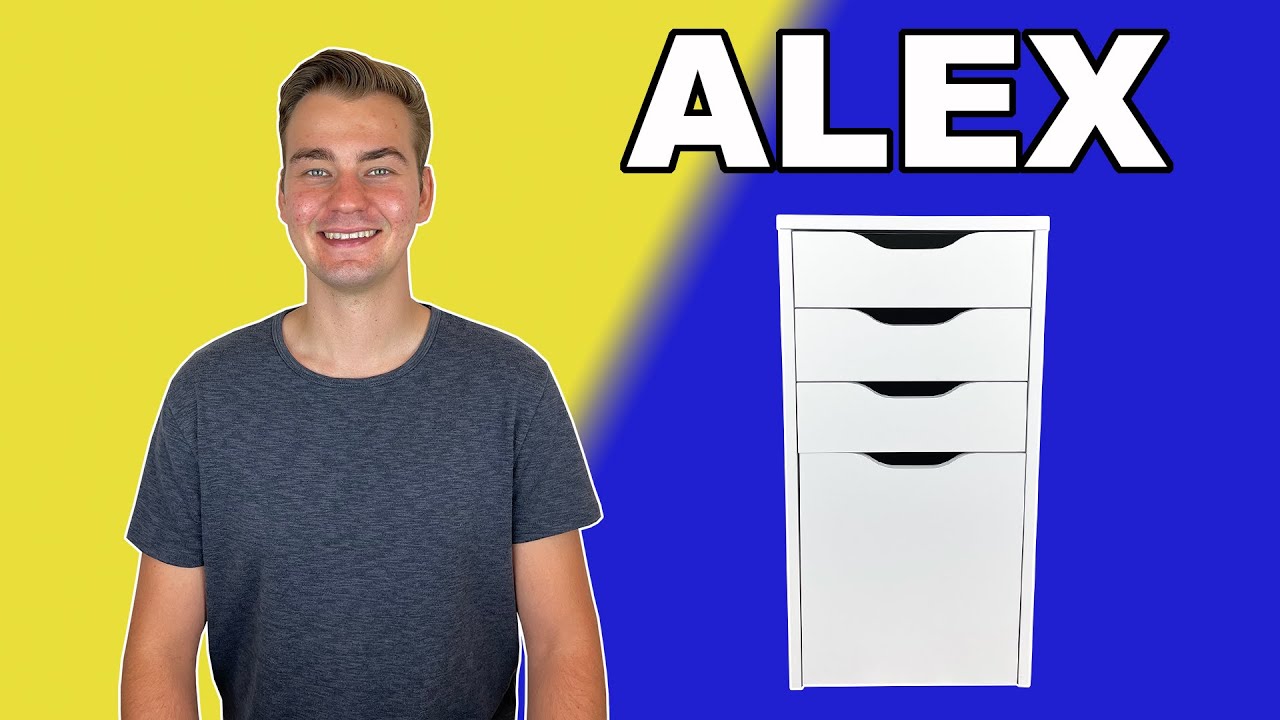 Easy to Follow | ALEX Drawer Unit IKEA Tutorial - YouTube